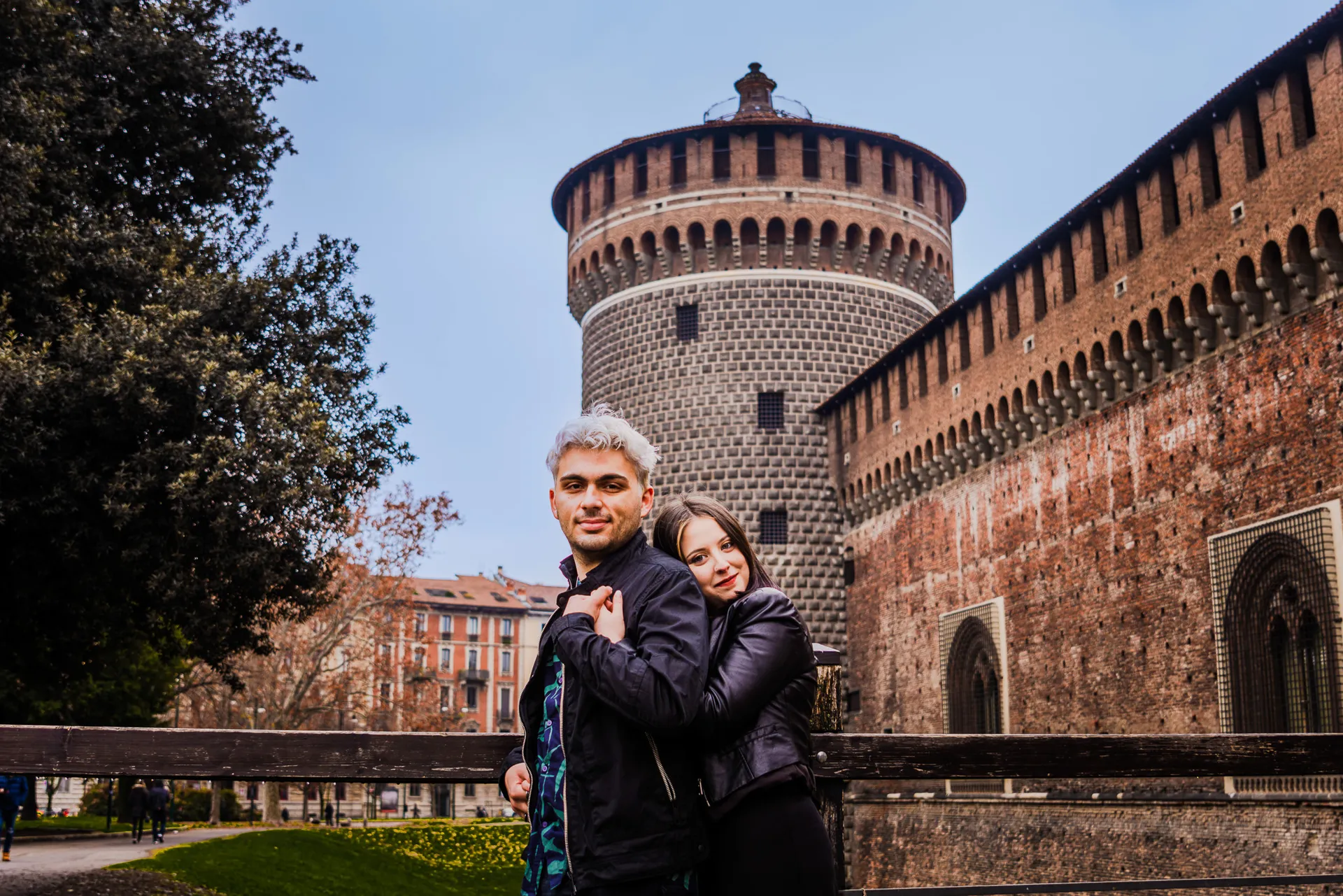 Milan: Professional photoshoot at Sforzesco Castle