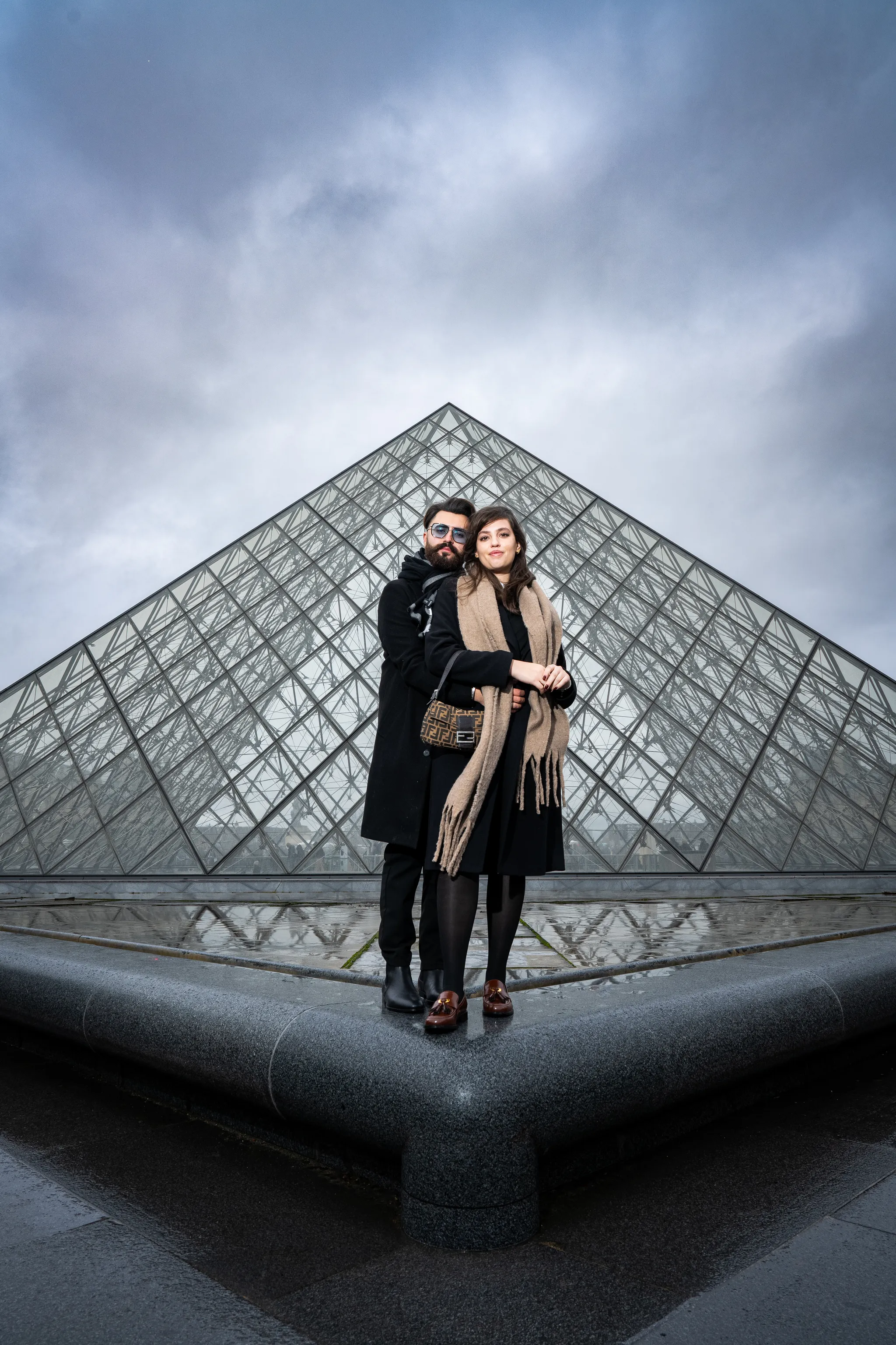 Paris: Professional photoshoot at the Louvre Museum